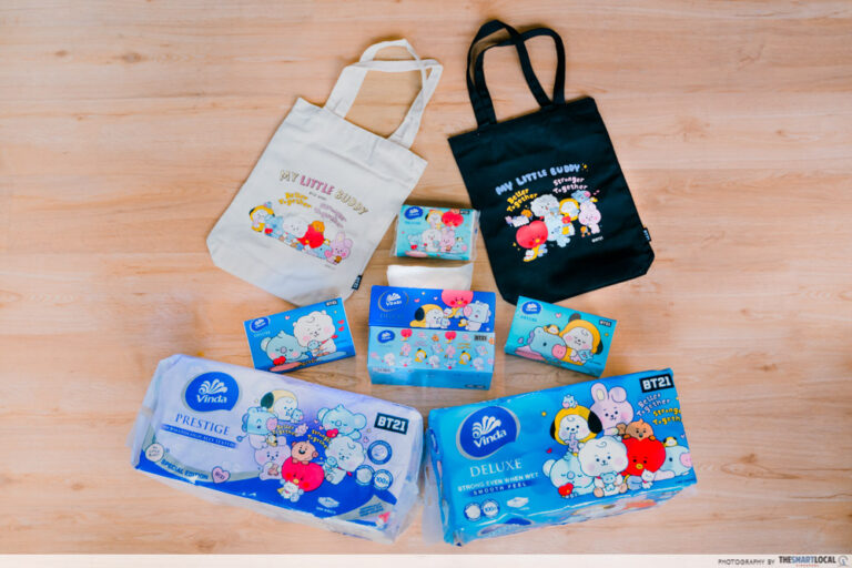Vinda Tissues Has BT21 My Little Buddy Themed Tissues & Toilet Paper