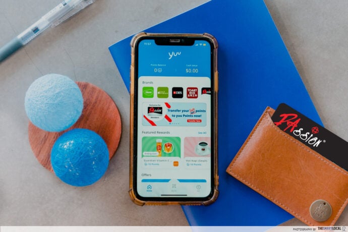 yuu App Lets You Redeem Rewards At Places Like Giant & 7-Eleven