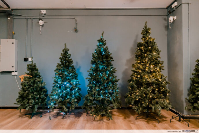 Mason Is The Largest Christmas Shop In Singapore With Over 1,000 Trees