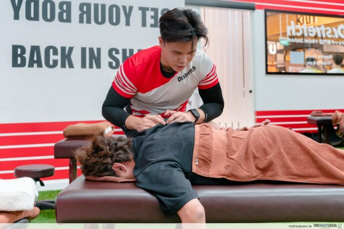 I Went For A Professional Stretching Session To Fix My Back Pain