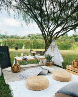 Sengkang Riverside Park - Fruit-Themed Boardwalk & Lalang Field
