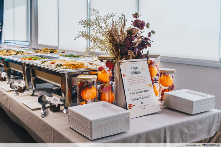 Grain Has A CNY Buffet With Guilt-Free Dishes & A Free Bingo Game