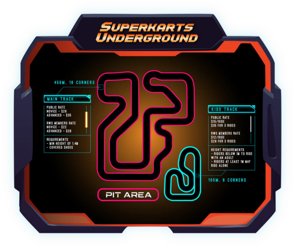 KF1 Karting Circuit RWS Has Space-Themed Go-Karting Until Mar 2023