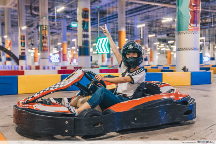 KF1 Karting Circuit RWS Has Space-Themed Go-Karting Until Mar 2023