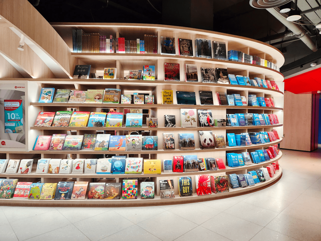 BookXcess @ OCBC Wisma Atria: IG-Worthy Bookstore In Orchard