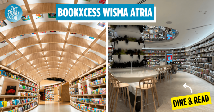 BookXcess @ OCBC Wisma Atria: IG-Worthy Bookstore In Orchard