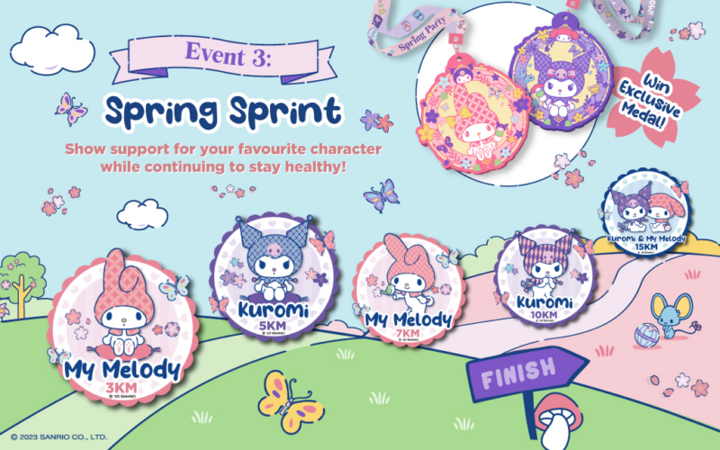 My Melody & Kuromi Walk & Run Has Adorable Race Packs To Collect