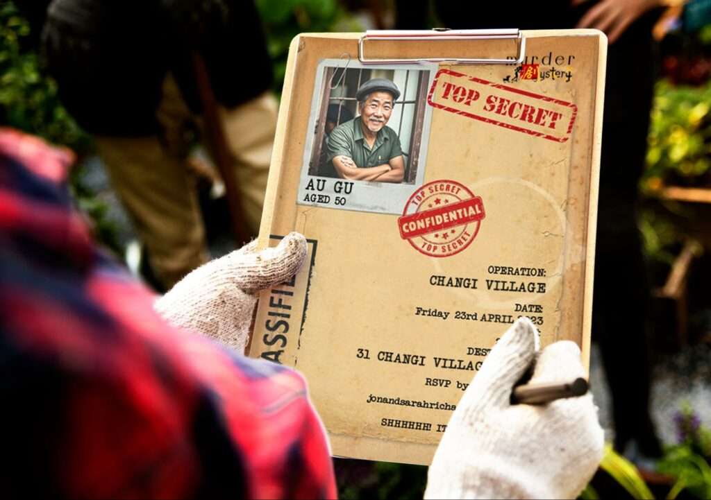 Changi Village Outdoor Murder Mystery RPG Set In The 1970s