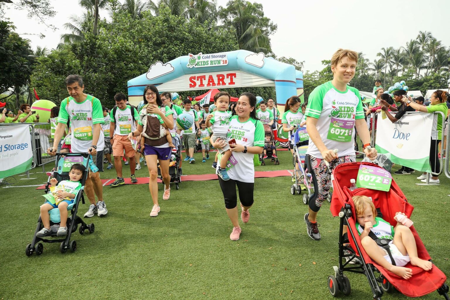 Giant & Cold Storage Kids Run 2023 At Sentosa