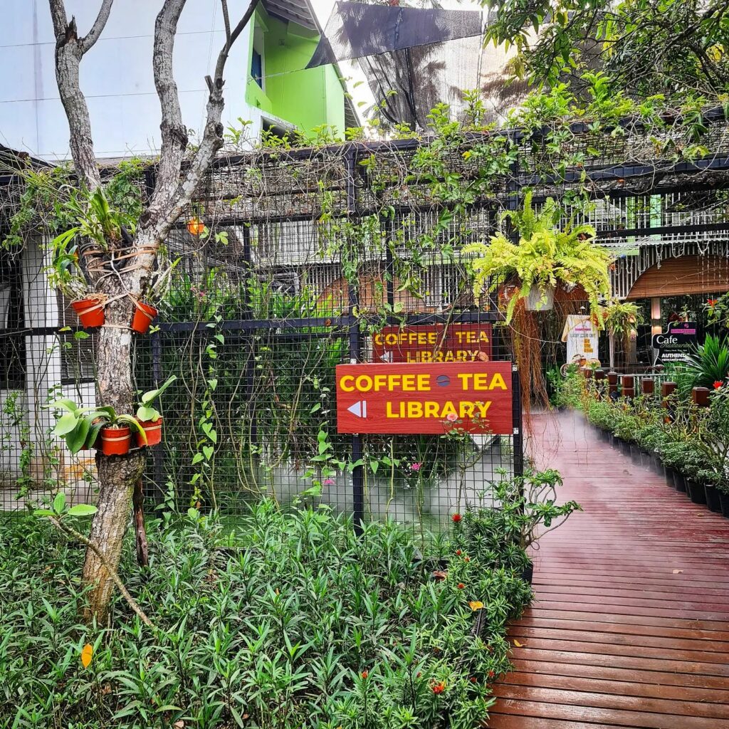 Coffee Tea Library: New Teahouse In Tanglin With Indoor Swings