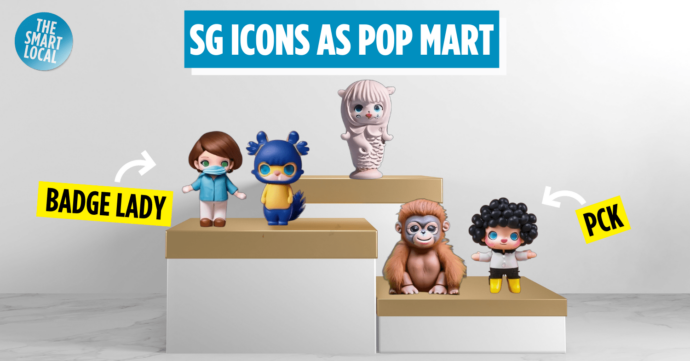 We Created Pop Mart Characters From SG Icons With AI