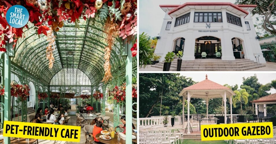 The Alkaff Mansion Has A Garden Cafe & Spanish Restaurants