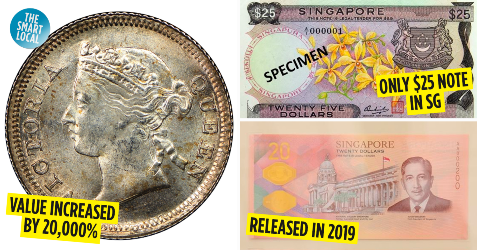 9 Unique Singapore Notes & Coins You'll Rarely See