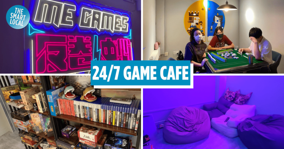 ME Cafe & Games - New 24/7 Game Cafe In Tanjong Pagar With Mahjong