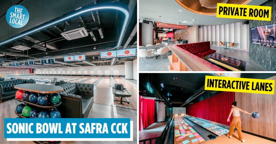 Sonic Bowl SAFRA Choa Chu Kang Has Karaoke & VIP Rooms