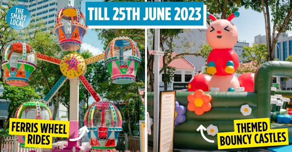 City Square Mall June Holidays Has Uncle Ringo Rides & Inflatables