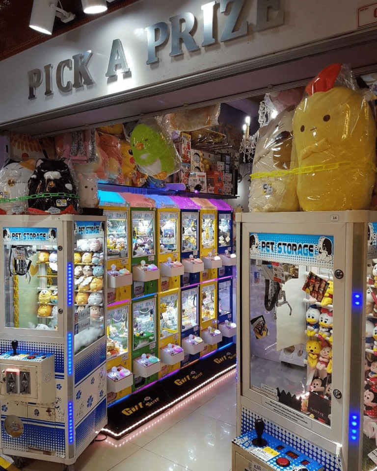 10 Arcades In Singapore With Claw Machines