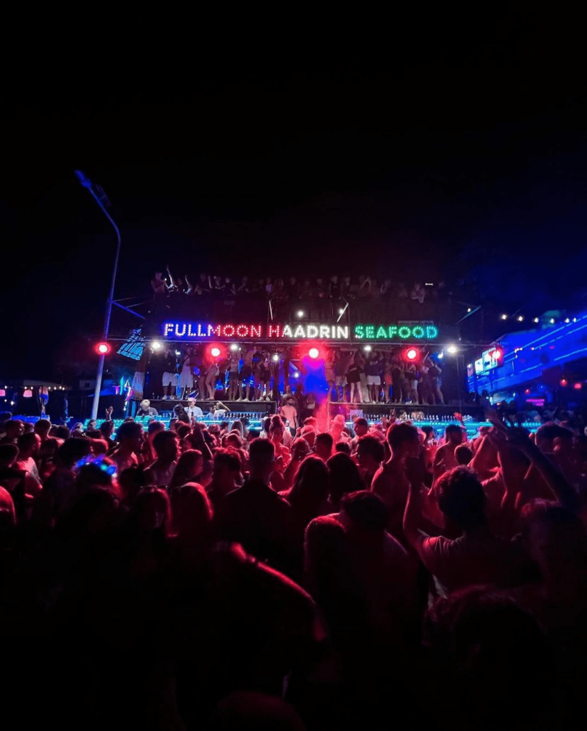 The Full Moon Party In Koh Phangan, Thailand