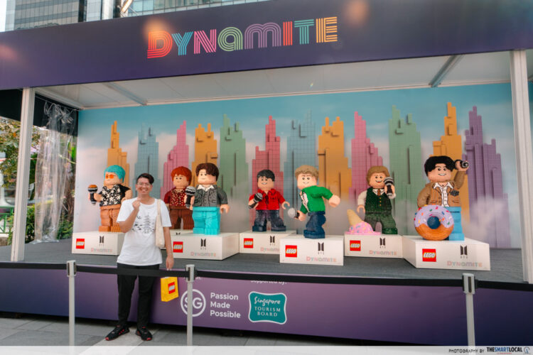 First Look : Free LEGO Dynamite BTS Pop-Up Along Orchard Road