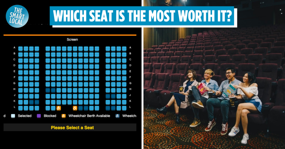 We Break Down Which The Best Cinema Seats Are For Singaporeans