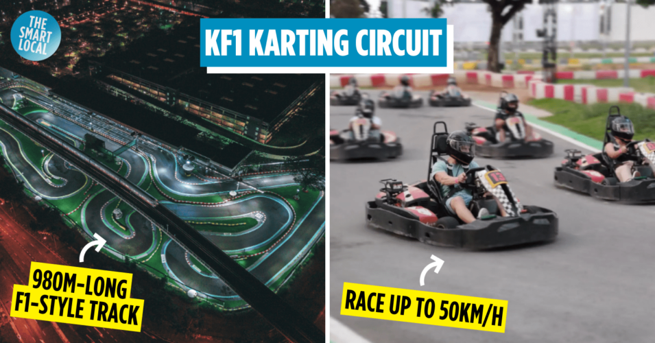 KF1 Karting Circuit In Kranji Is Singapore’s Largest Go-Kart Route