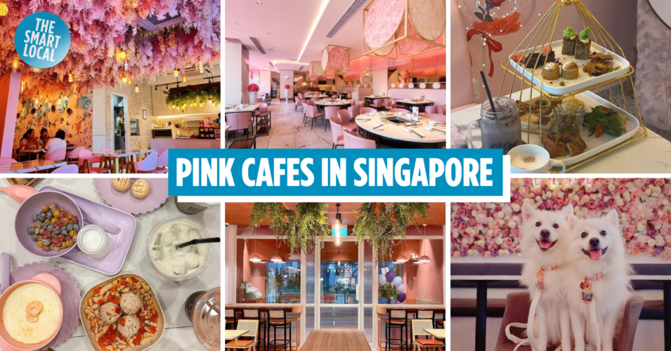 8 Prettiest Pink Cafes & Restaurants In Singapore