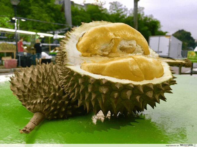 11 Durian Stalls In Singapore For Mao Shan Wang