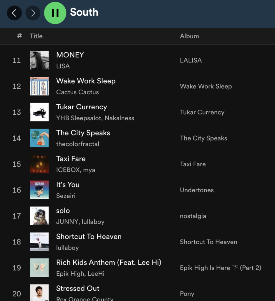 Spotify's New Playlists For Each Region Of Singapore