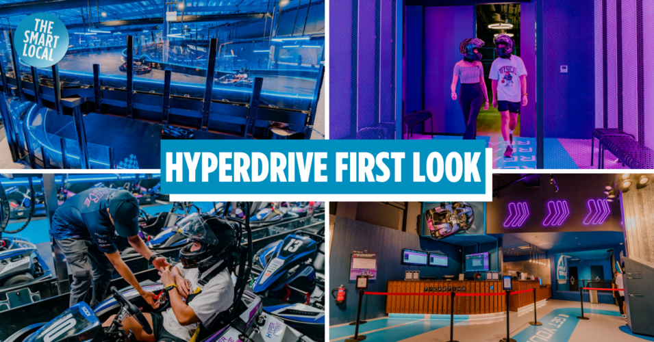 HyperDrive: 3-Storey Indoor Go-Karting Facility at Sentosa