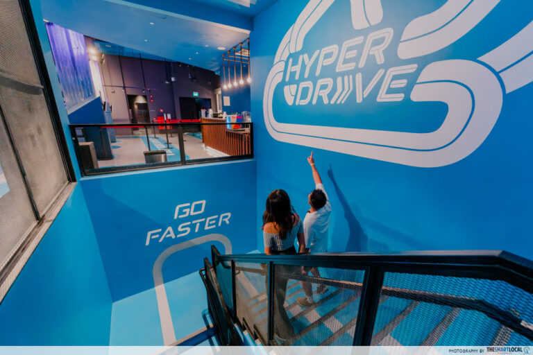 HyperDrive: 3-Storey Indoor Go-Karting Facility at Sentosa