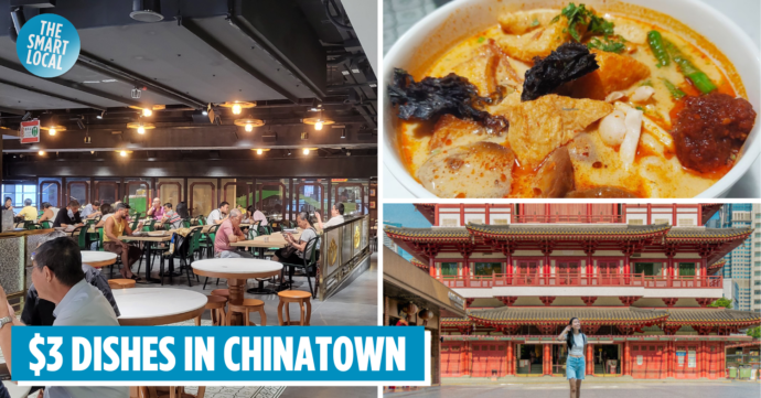 Lian Xin Food Court Is Hidden Under Buddha Tooth Relic Temple