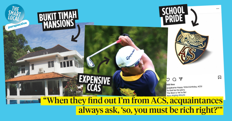 What Growing Up In A "Rich" Elite School Is Like - Shared By Ex-ACS Boy