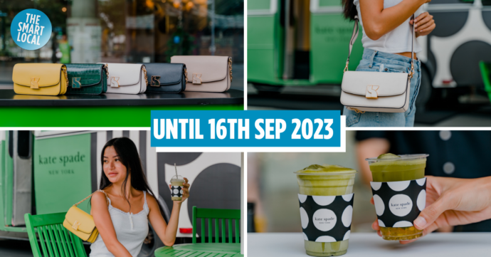 Kate Spade Roving Bus Pop-Up - Handbag Giveaway & Free Matcha Latte