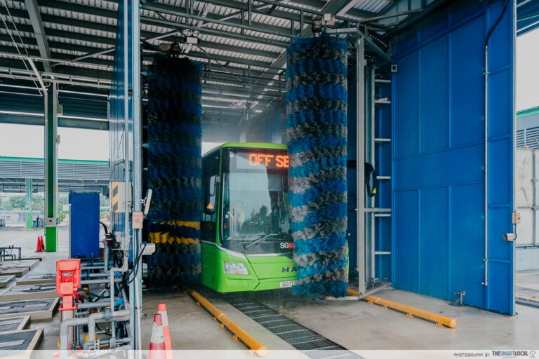 Behind The Scenes Of SBS Transit Ulu Pandan Bus Depot