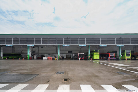 Behind The Scenes Of SBS Transit Ulu Pandan Bus Depot