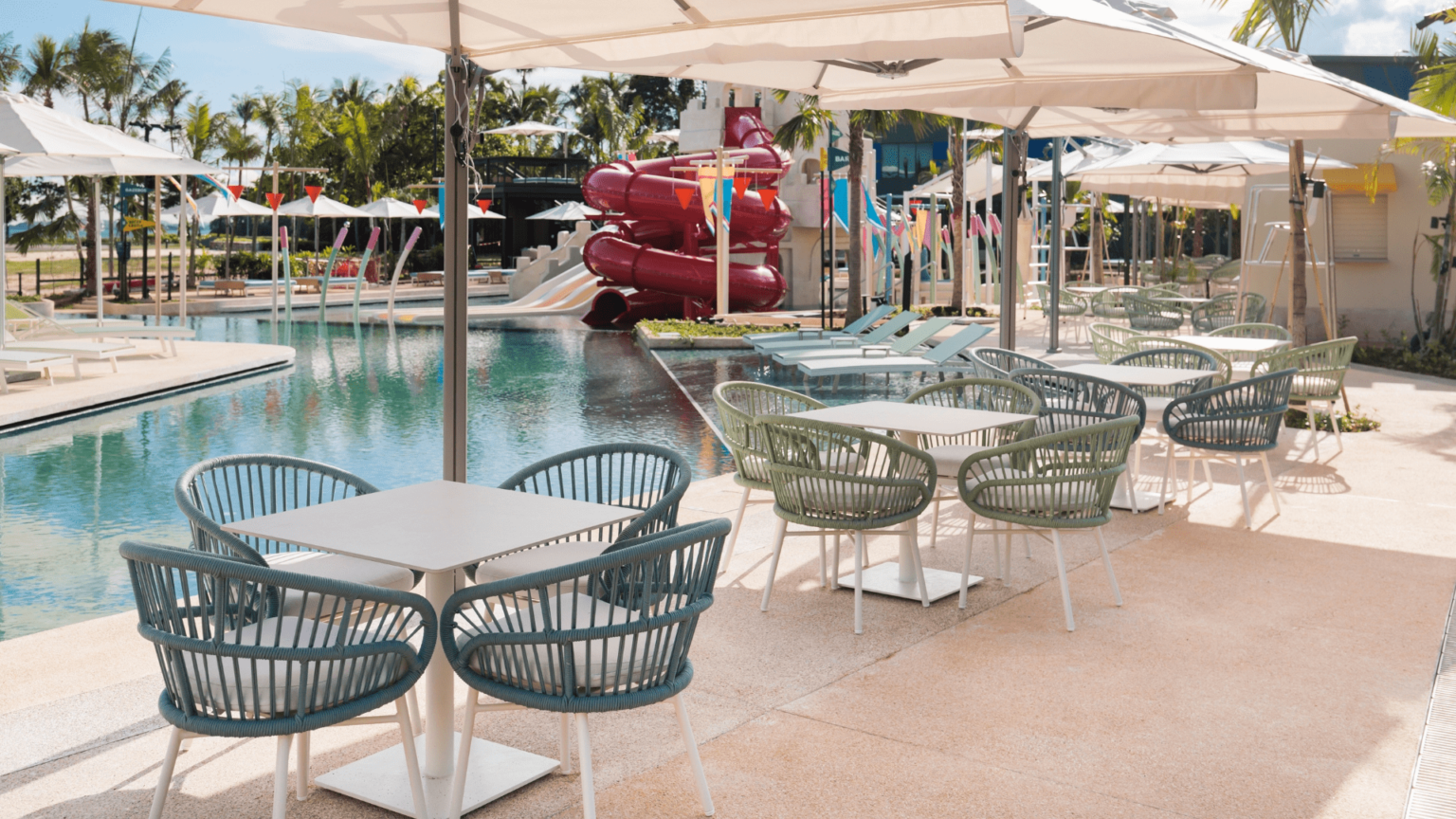 Splash Tribe Beach Club - Water Slides & 2-Storey Gazebos On Sentosa