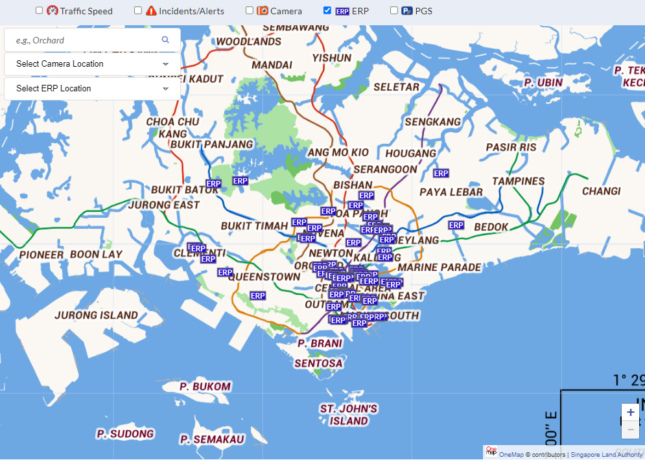 ERP Rates in Singapore & Best Timings As Of June 2025