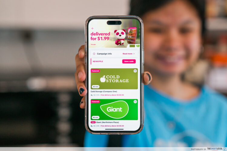 foodpanda shops Now Has Supermarkets Like Giant & Cold Storage