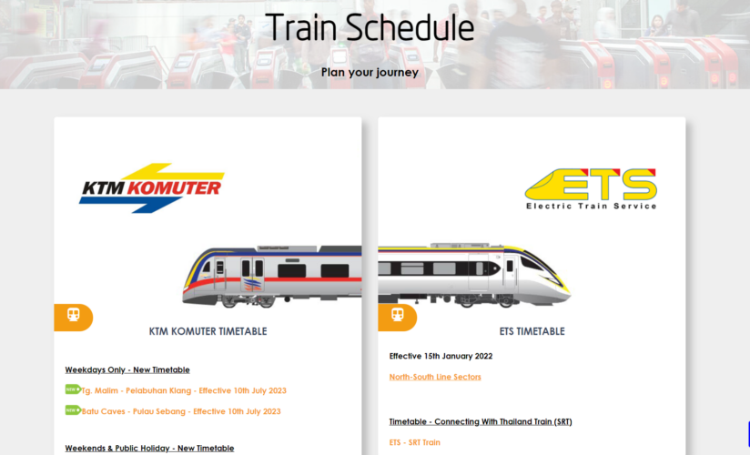 Guide To Taking The KTMB Train From Singapore to Penang