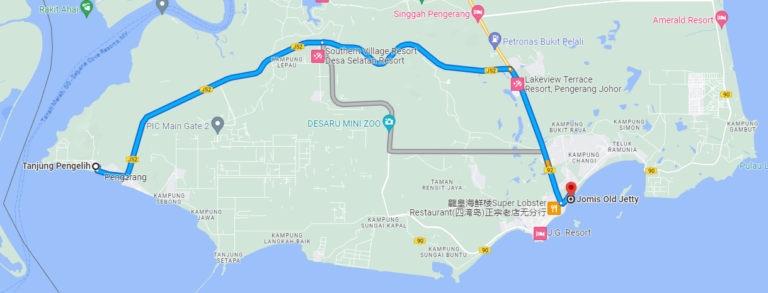 Sungai Rengit - IG-Worthy Jetty In Johor Just 1H From SG