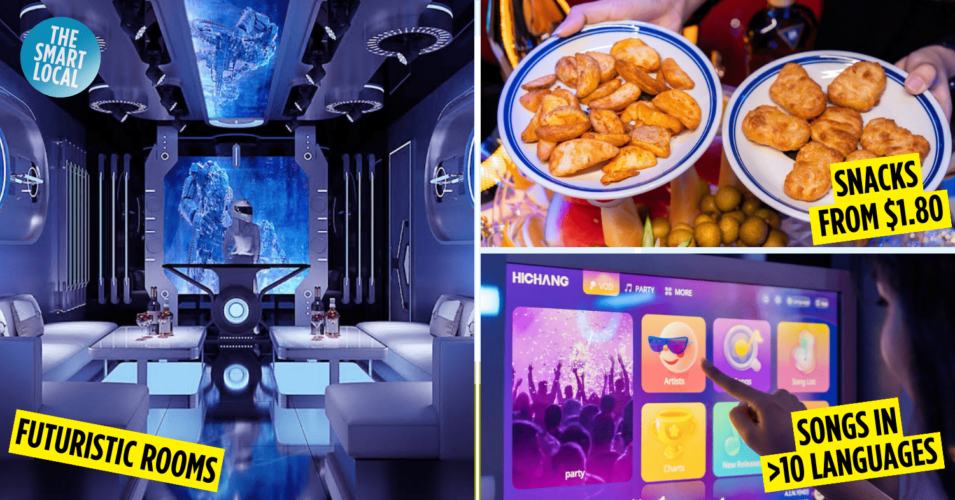 Chao K Party KTV In Bugis Has Space-Themed Rooms From $16/2 Hours
