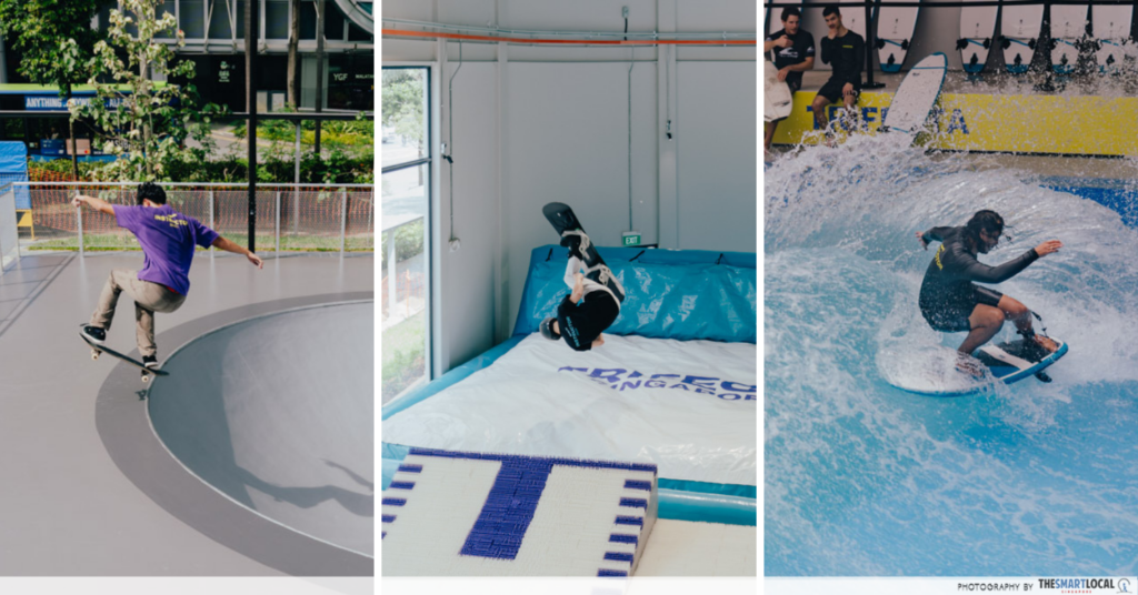 First Look: Trifecta At Somerset Has A Surfing Wave Pool & Skate Park