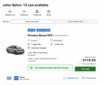 Guide To Johor Car Rental For Singaporeans