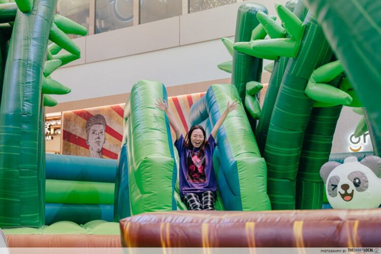 Bedok Mall Forest Frenzy Carnival Has Bouncy Castle & Games