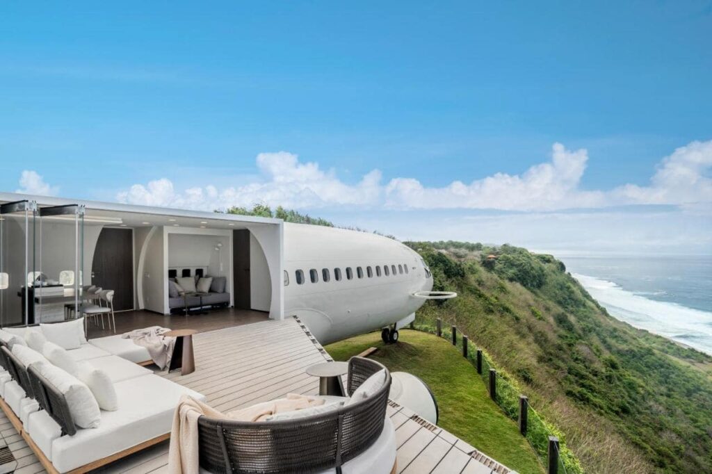 Private Jet Villa in Bali: Boeing 737 Turned Luxury Resort