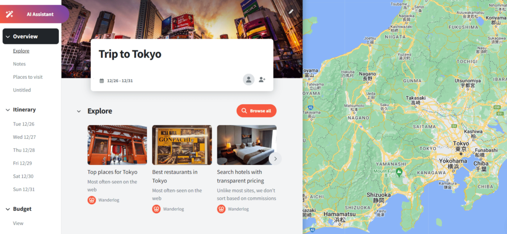 7 Free Travel Itinerary Planners To Organise Your Trip Easily