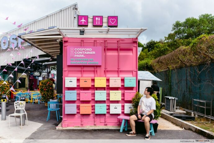 Cosford Container Park: Eating Spot With Views Of Changi Airport Runway
