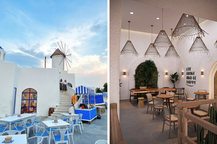 De’ Sands Cafe: Santorini-Inspired Cafe In Batam