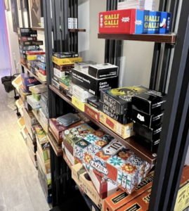 Me Cafe & Games Orchard Has Tents, Board Games & Cats