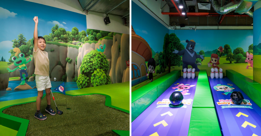 Pinkfong & Baby Shark Playhouse: Mini Golf, Glamping & Crafts